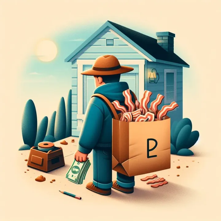 Bring home the bacon with examples - Use Idioms